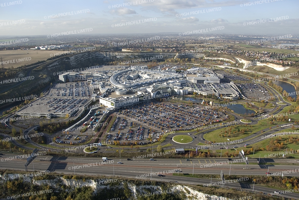 Bluewater Shopping Centre Aerial Photograph - High Profile Limited