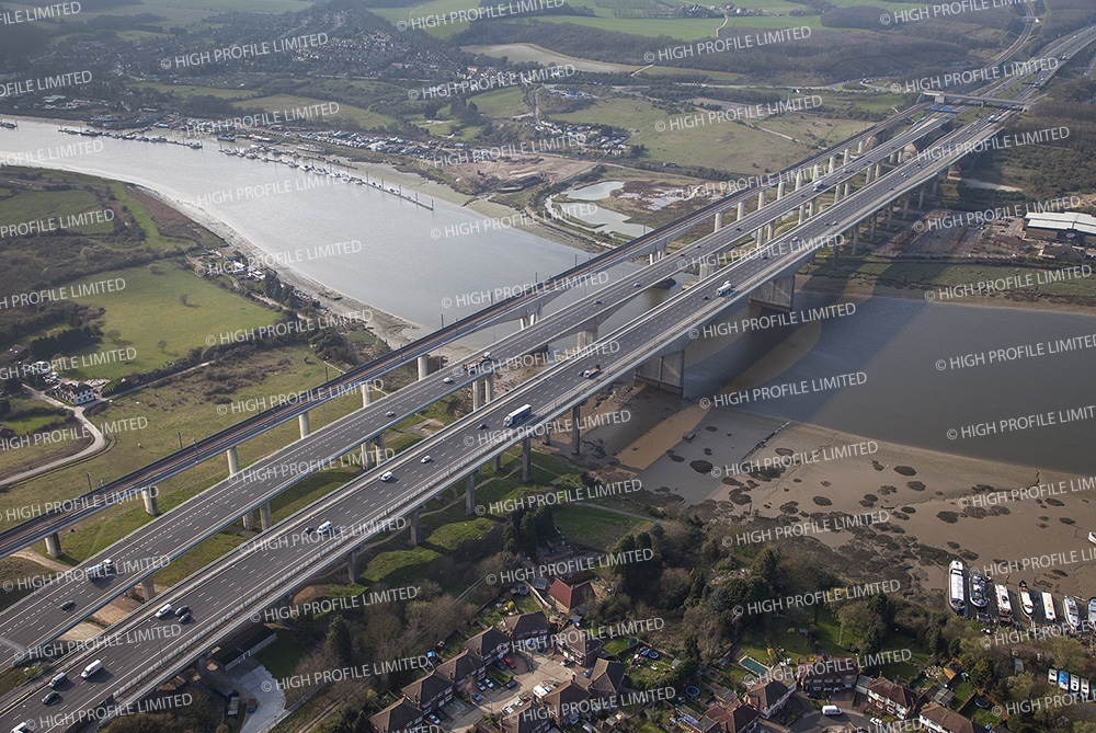 Medway Bridge (M2) Aerial Photograph - High Profile Limited